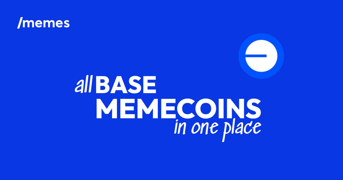 All Base Memecoins in one Directory - SlashMemes