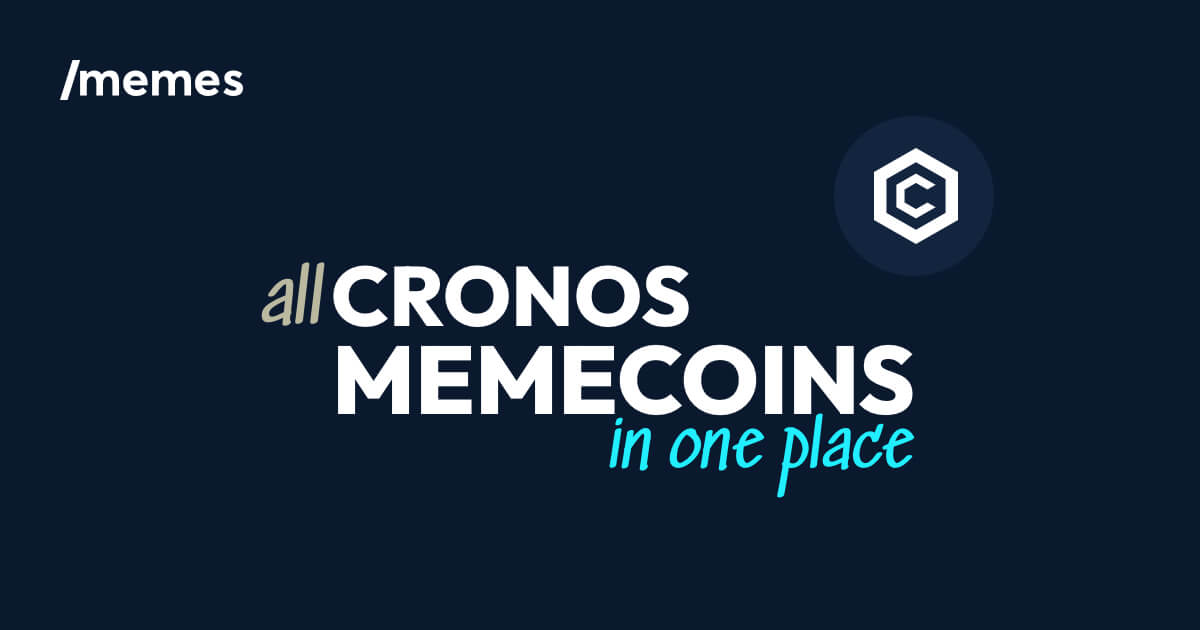 All Cronos Memecoins in one Directory - SlashMemes